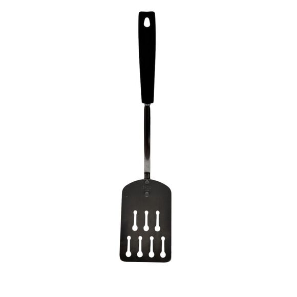 Ekco | Kitchen | Vintage Ekco Spatula Chrome Keyhole Multislots Utensil ...
